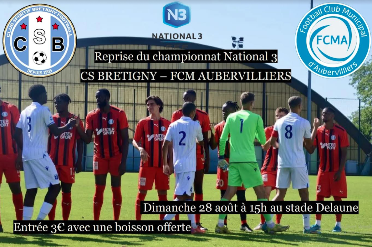 CS Brétigny Football | Le programme du week-end - C'est la reprise pour ... CS Brétigny Football | Le programme du week-end - C'est la reprise pour ...